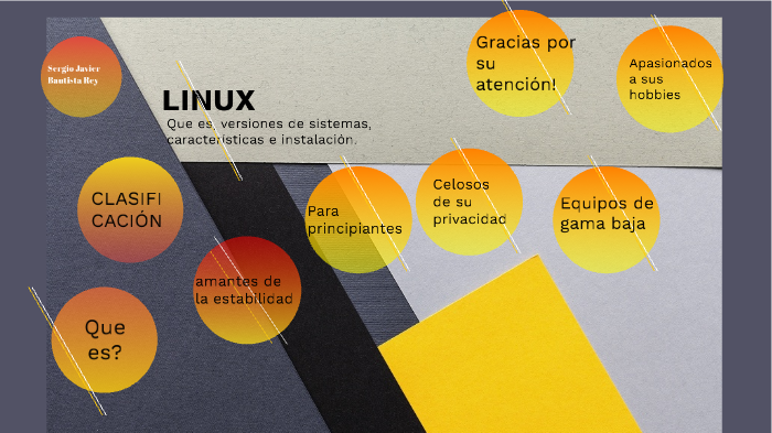 Linux y sus versiones by Sergio Bautista on Prezi