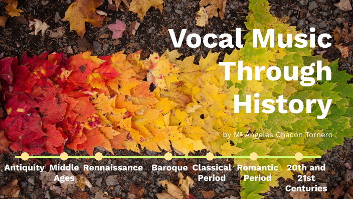 Vocal music through History by Mª Ángeles Chacón Tornero on Prezi
