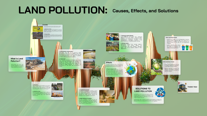 Land Pollution: Causes, Effects, and Solutions by Jamaica Olaivar on Prezi