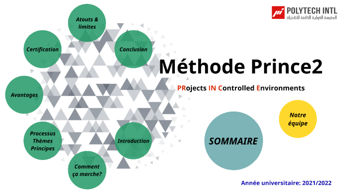 Méthode Prince2 (polytech intl) by Mahmoud Sellami on Prezi