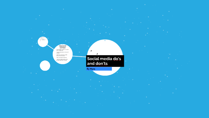social media do's and don'ts by mara maclean on Prezi