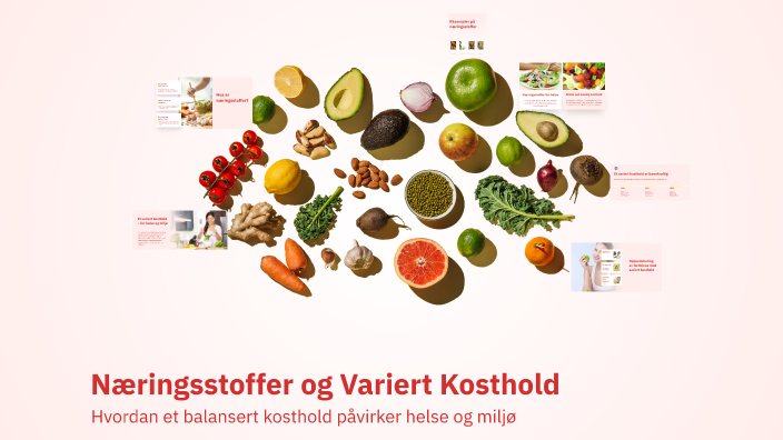 Næringsstoffer og Variert Kosthold by Tomine Strand on Prezi