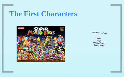 History of Mario Brothers by Taylor Frasca on Prezi