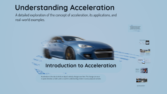 Understanding Acceleration by BARRIENTOS , Charlyn A. on Prezi
