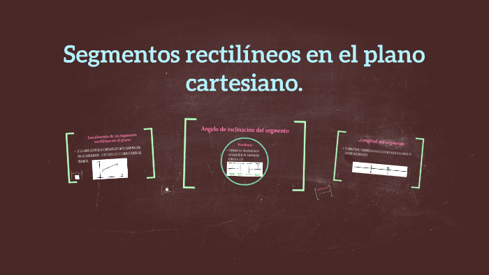 Segmentos rectilíneos en el plano cartesiano. by Bricel DM on Prezi