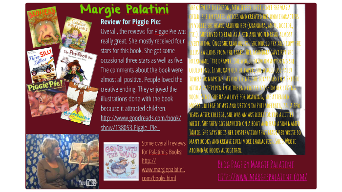 Margie Palatini by Libby Daughrity on Prezi