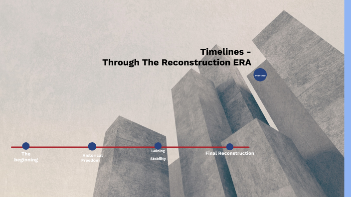 Texas Reconstruction Timeline by jayden joyner on Prezi