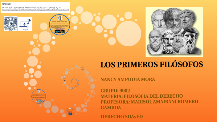 TAREA 1. LOS PRIMEROS FILÓSOFOS by Nancy Amp on Prezi