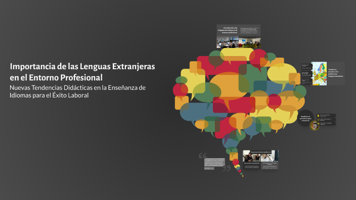 Importancia de las Lenguas Extranjeras en el Entorno Profesional by ...