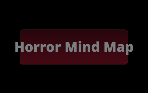 Horror Mind Map by Daniel Aldridge on Prezi