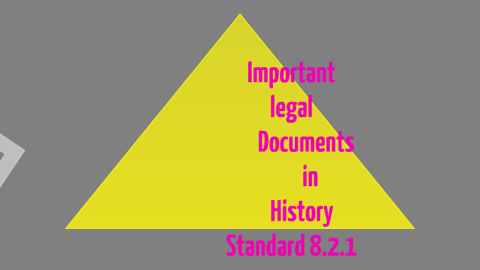 Standard 8.2.1 Magna Carta, English Bill of Rights, and the Mayflower ...