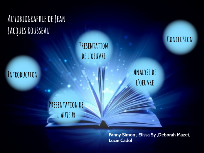 Autobiographie de jean jacques rousseau by Elissa Sy on Prezi