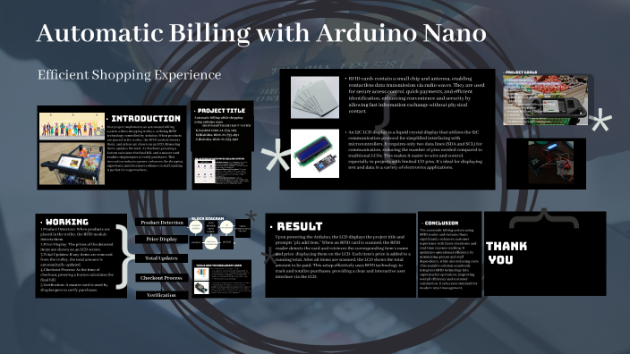 Automatic Billing Using Arduino Nano by Rishitha on Prezi