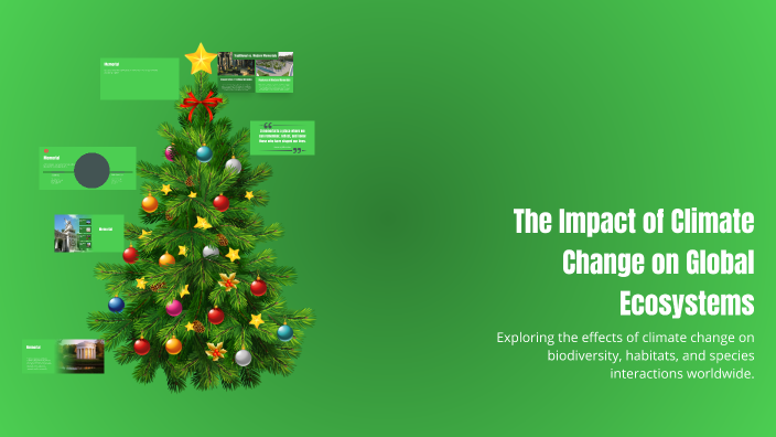 The Impact of Climate Change on Global Ecosystems by Christine Smith on ...