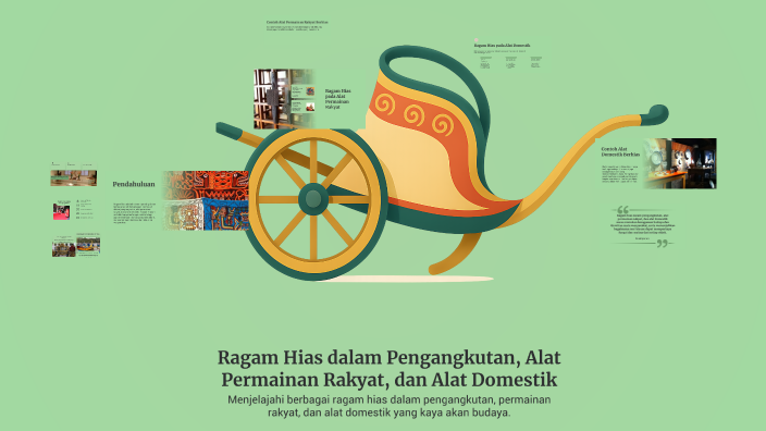 Ragam Hias dalam Pengangkutan, Alat Permainan Rakyat, dan Alat Domestik ...