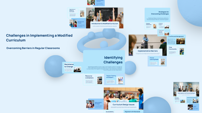 Challenges in Implementing a Modified Curriculum by conrado majestral ...