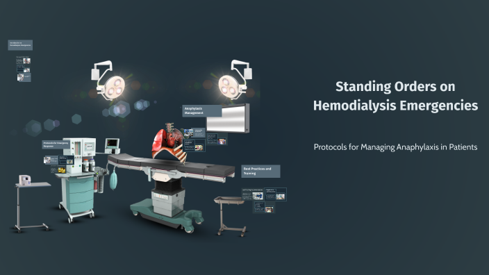 Standing Orders on Hemodialysis Emergencies by Nursing Department on Prezi