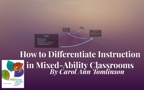 How to Differentiate Instruction in Mixed-Ability Classrooms by Victoria Raddatz on Prezi