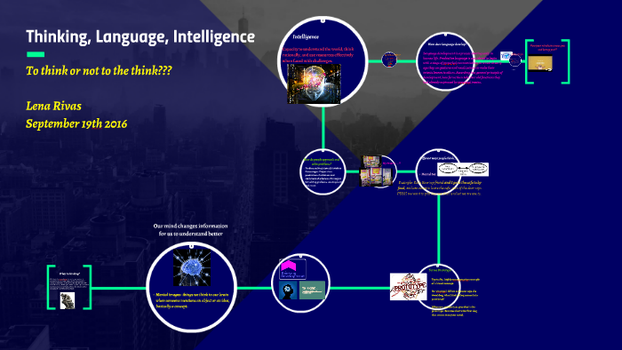 Thinking, Language, Intelligence by LENA R on Prezi