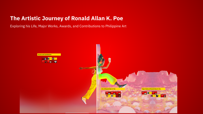 The Artistic Journey of Ronald Allan K. Poe by Charrizh Bumanglag on Prezi