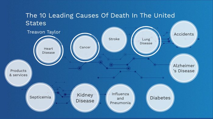 Leading Causes of Death in the United States by Treavon Taylor on Prezi Leading Causes of Death in the United States by Treavon Taylor on Prezi
