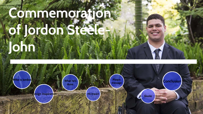Commemoration of Jordan Steele-John by Olivia Peck on Prezi