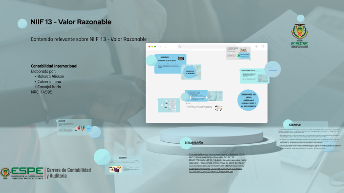 NIIF 13 - Valor Razonable by Iliana Cabrera on Prezi