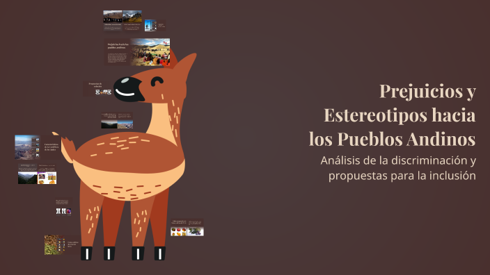 Prejuicios y Estereotipos hacia los Pueblos Andinos by ronald luis ...