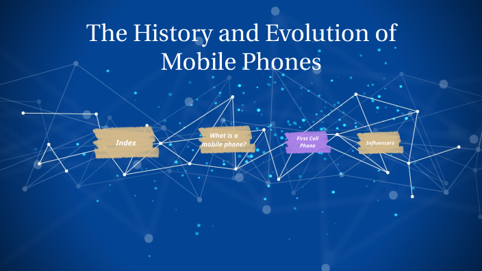 The evolution and history of the mobile phone by Marta De la Calle on Prezi