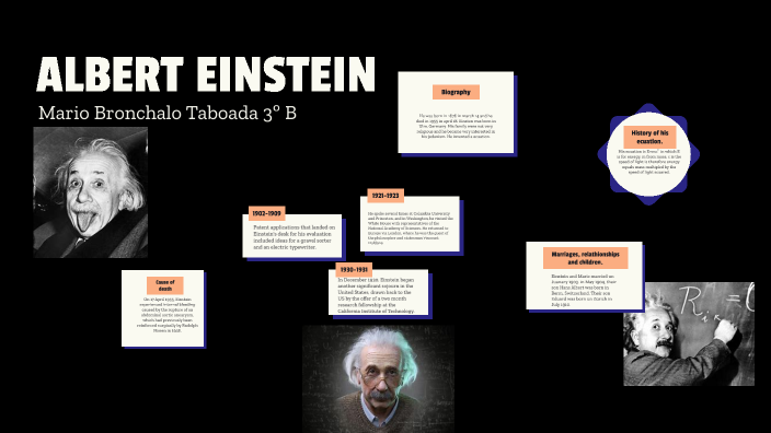 ALBERT EINSTEIN by mario bronchalo taboada on Prezi Next