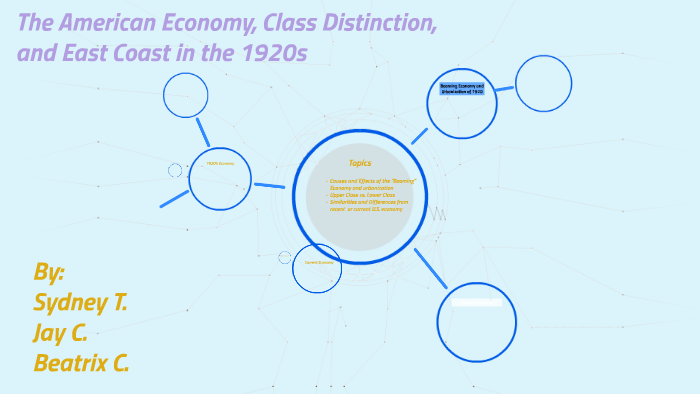 The American Economy, Class Distinction, and the East Coast by Sydney ...