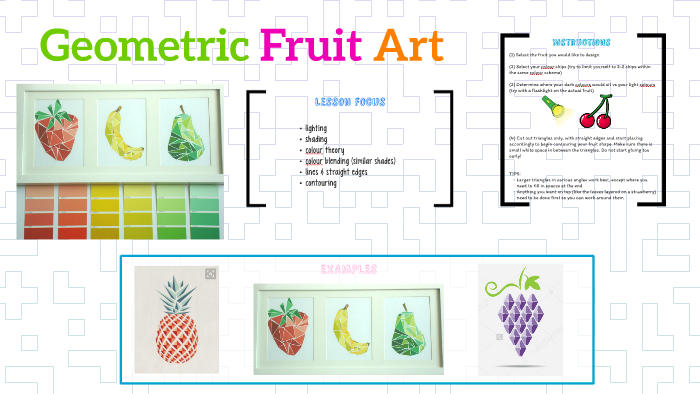 Geometric Fruit Art by on Prezi