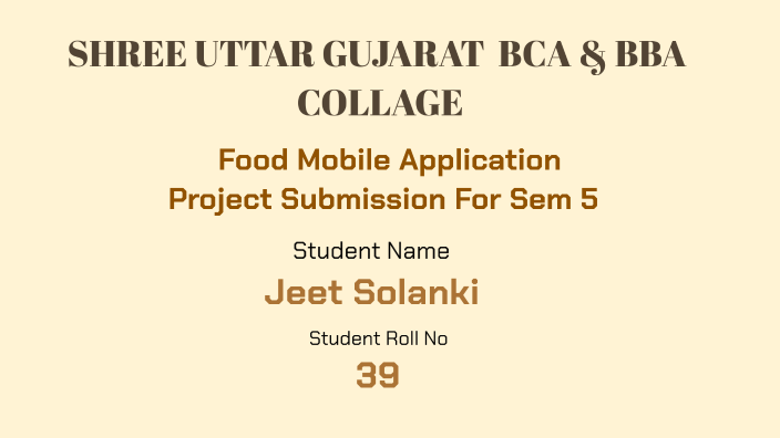 SHREE UTTAR GUJARAT BBA & BCA COLLAGE by Jeet Solanki on Prezi