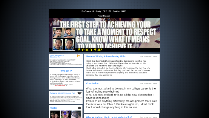 Professor: Jill Santy by Brenda Ruiz on Prezi