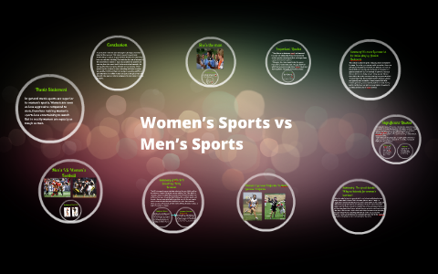 Women’s Sports Vs. Men’s Sports by Genesis Rodriguez on Prezi