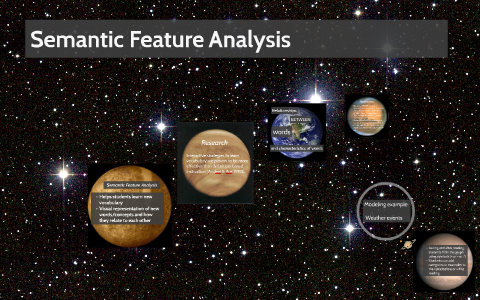 Semantic Feature Analysis by Kate Miller on Prezi