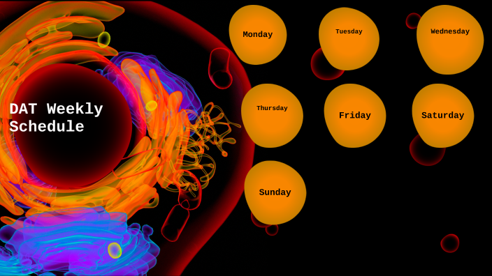 DAT Weekly Schedule by Akilesh Gaganam on Prezi