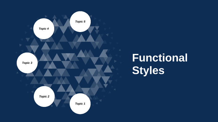 Functional Styles by Kuduret Tabaldiev on Prezi