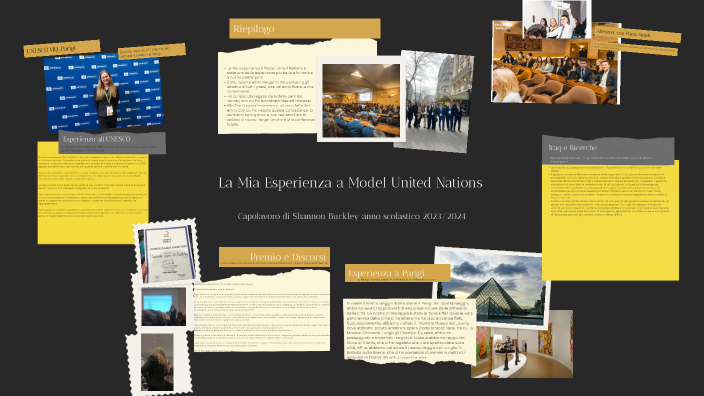 La Mia Esperienza a Change the World Model United Nations by Shannon ...