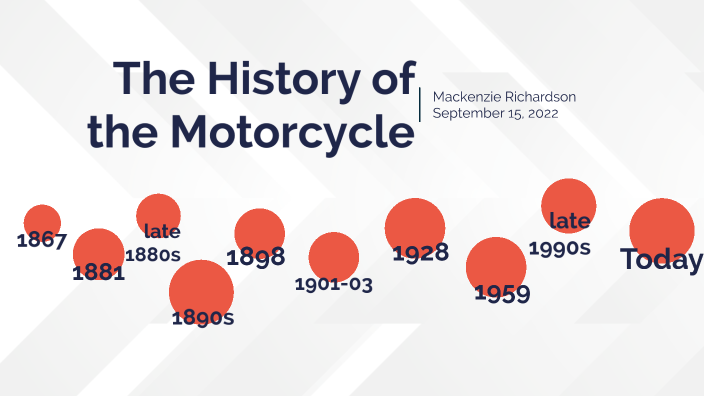 The History of the Motorcycle by Mackenzie Richardson on Prezi