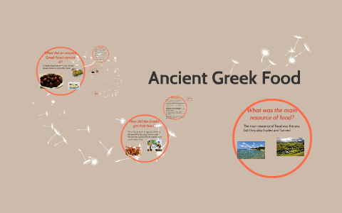 Ancient Greek Food by Char Char on Prezi