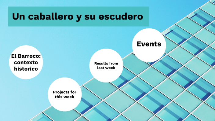 Un caballero y su escudero by on Prezi