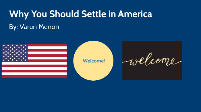 Why You Should Settle in the United States of America by Varun Menon on ...