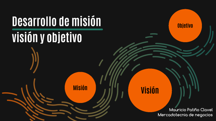 Desarrollo de misión, visón y objetivo. by Mauricio Patiño Clavel on Prezi