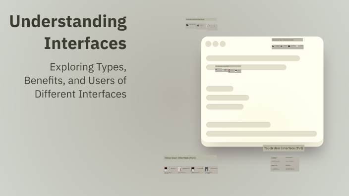Understanding Interfaces by Ozair Ahmad on Prezi