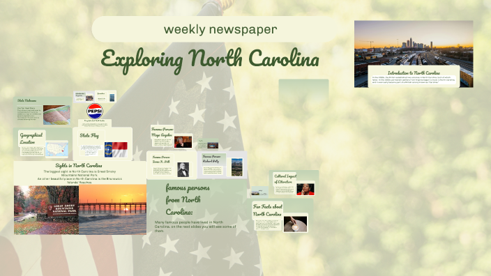 Exploring North Carolina: The Tar Heel State by Sjoerd Wilbers on Prezi