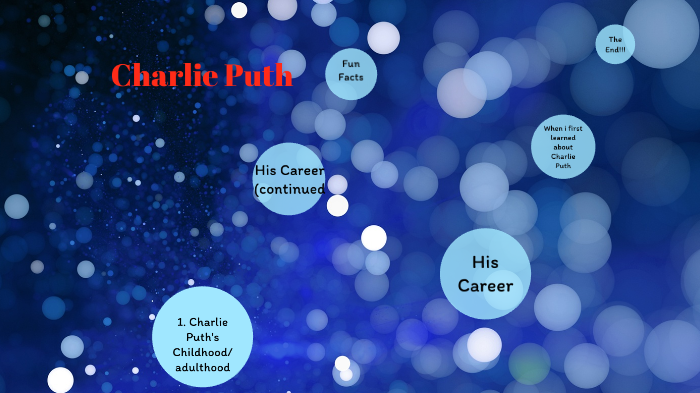 My favourite singer/Charlie Puth by Tyler Robichaud on Prezi