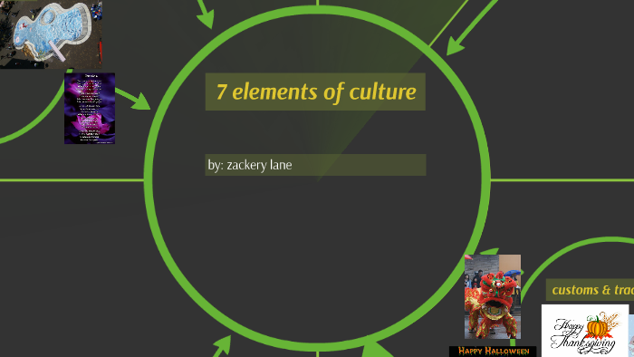 7 elements of culture by Zackery lane on Prezi