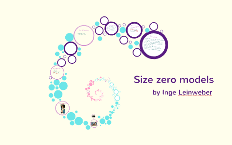 Size zero models by Inge Leinweber on Prezi