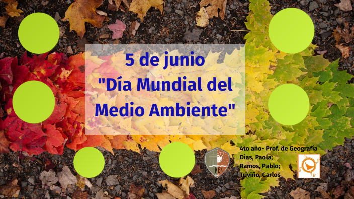 5 DE JUNIO "Día del Medio Ambiente" by Pao D on Prezi